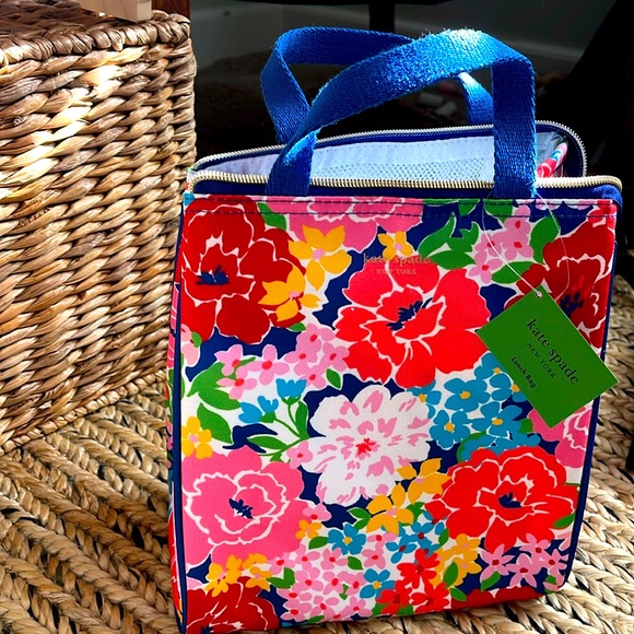 kate spade | Bags | Kate Spade Sunset Blooms Lunch Bag Nwt | Poshmark